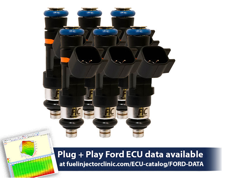 1000cc (95 lbs/hr at 43.5 PSI fuel pressure) FIC Fuel Injector Clinic