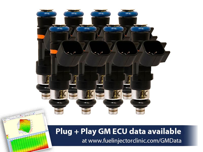 1000cc (100 lbs/hr at OE 58 PSI fuel pressure) FIC Fuel Injector Clini ...