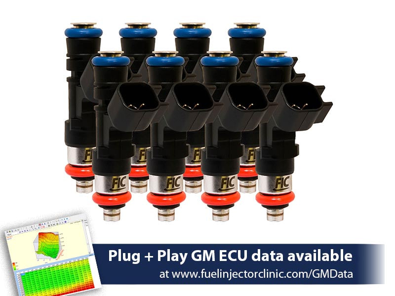 525cc (58 lbs/hr at OE 58 PSI fuel pressure) FIC Fuel Injector Clinic