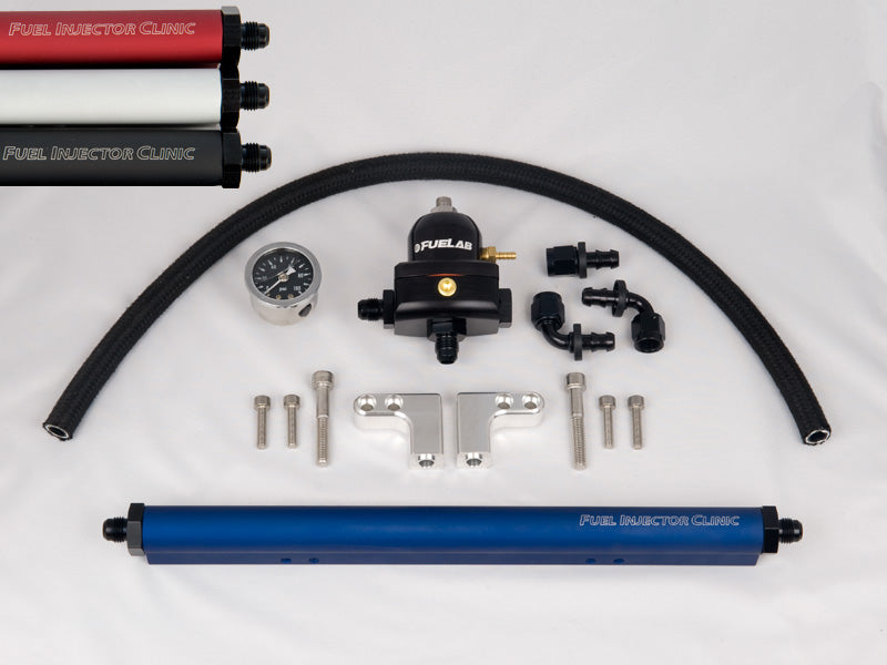 Complete DSM Fuel Rail Kit With -6 AN Fittings (fkt-dsm-6) – Fuel ...